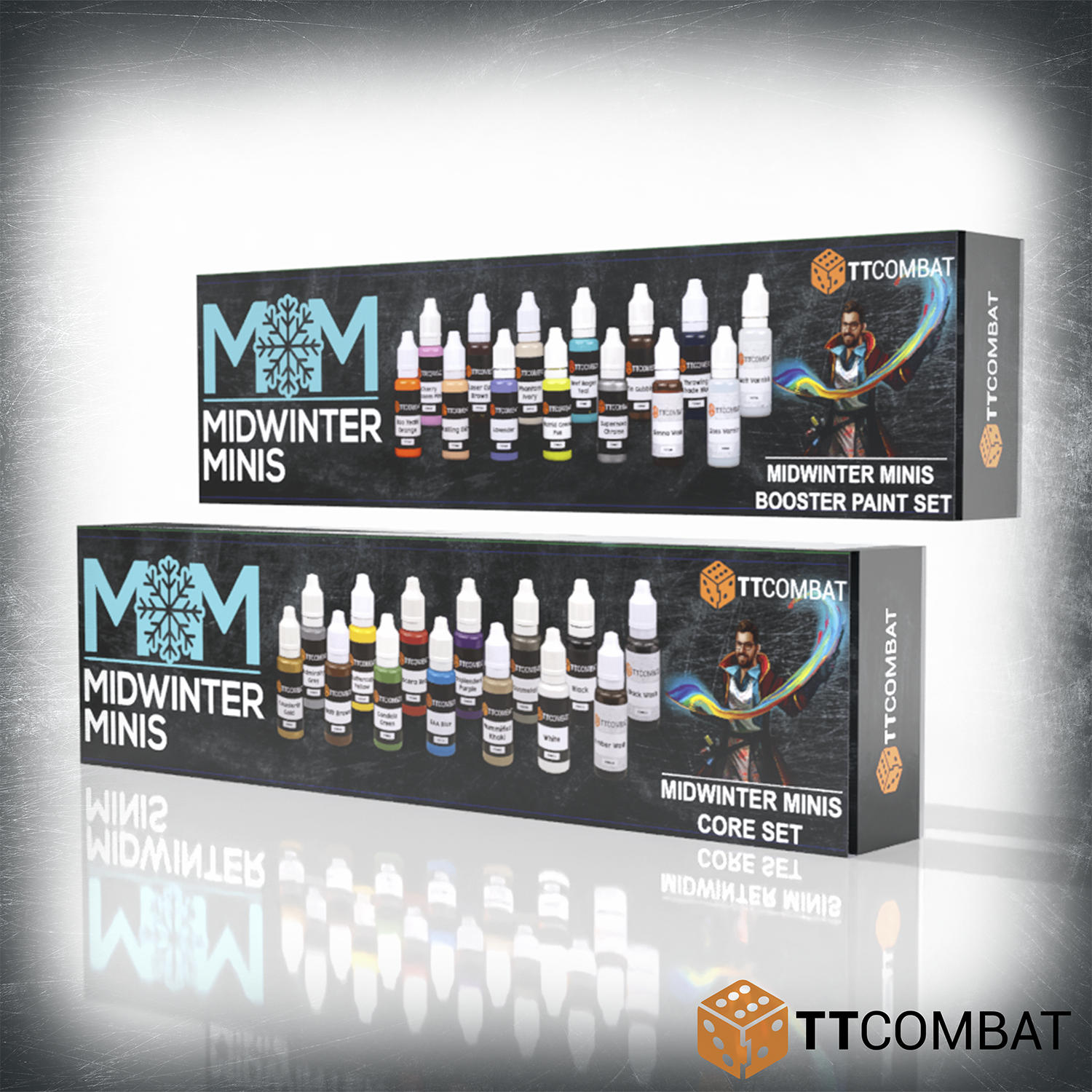 TTCombat Midwinter Minis Paint Set Bundle