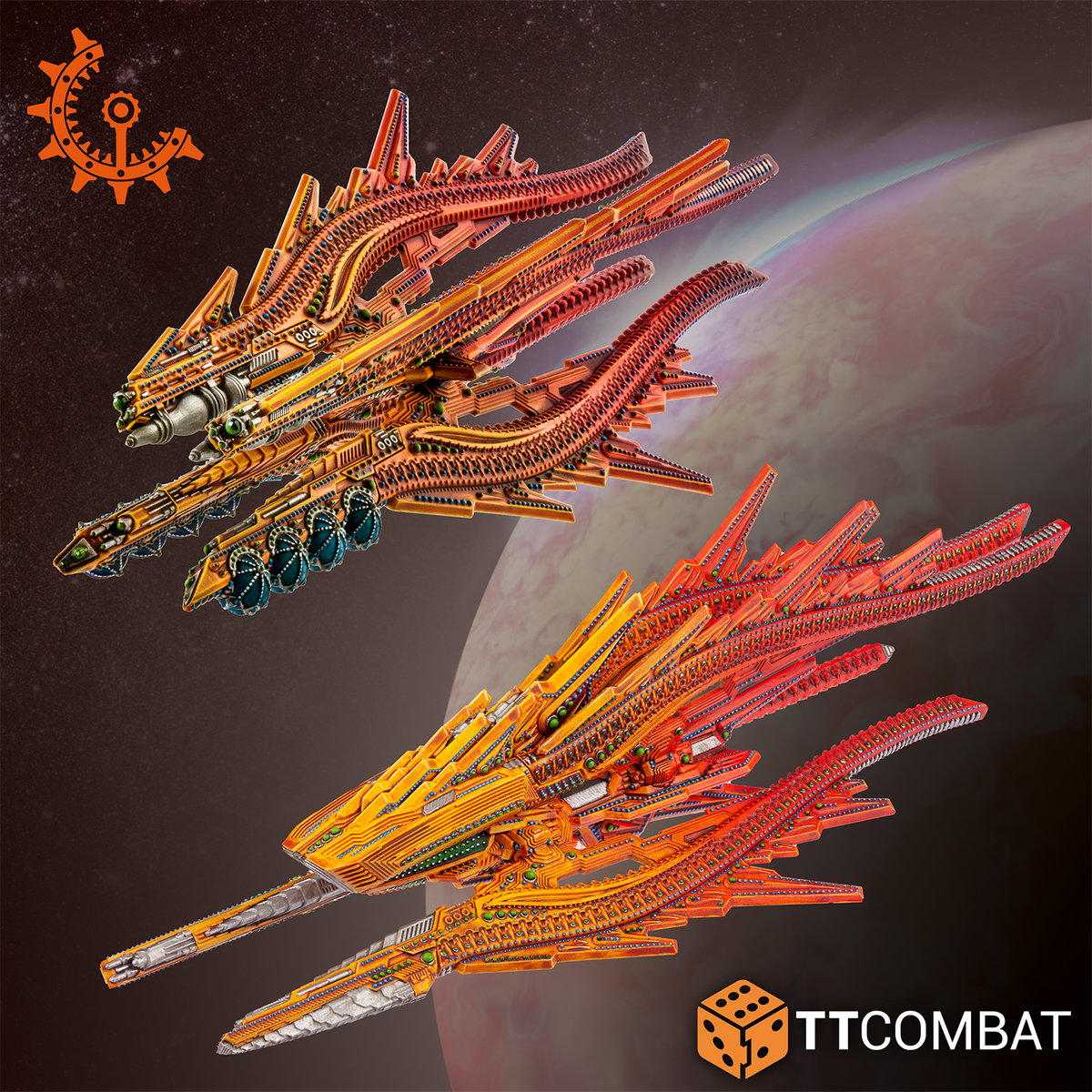 Shaltari Battlecruisers (Resin Direct Only) – TTCombat