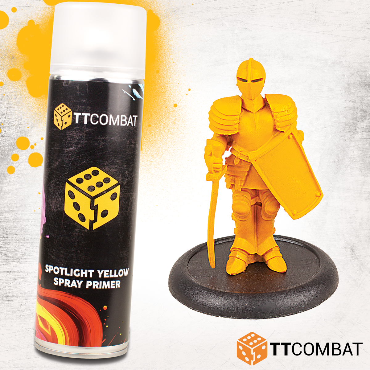 Spotlight Yellow Spray Primer – TTCombat