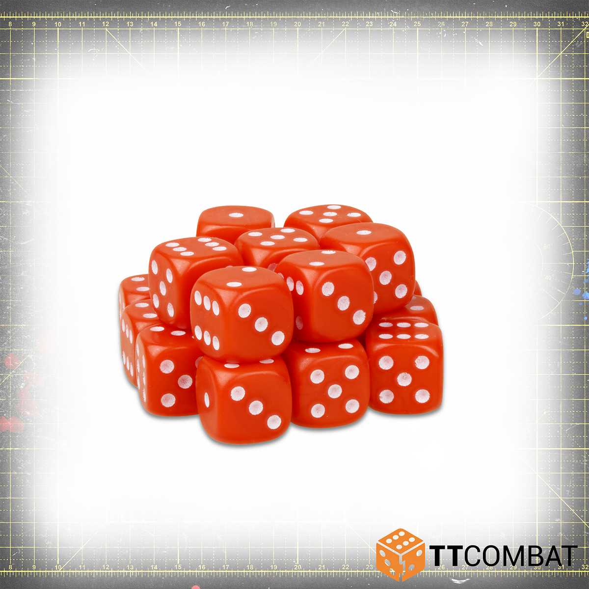 Red D6 Dice (20) – TTCombat