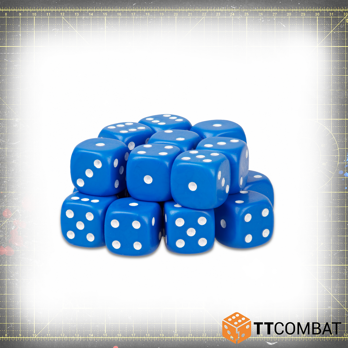Blue D6 Dice (20) – TTCombat
