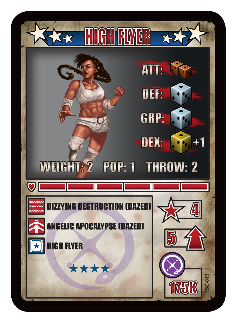 RUMBLESLAM Character Cards – TTCombat
