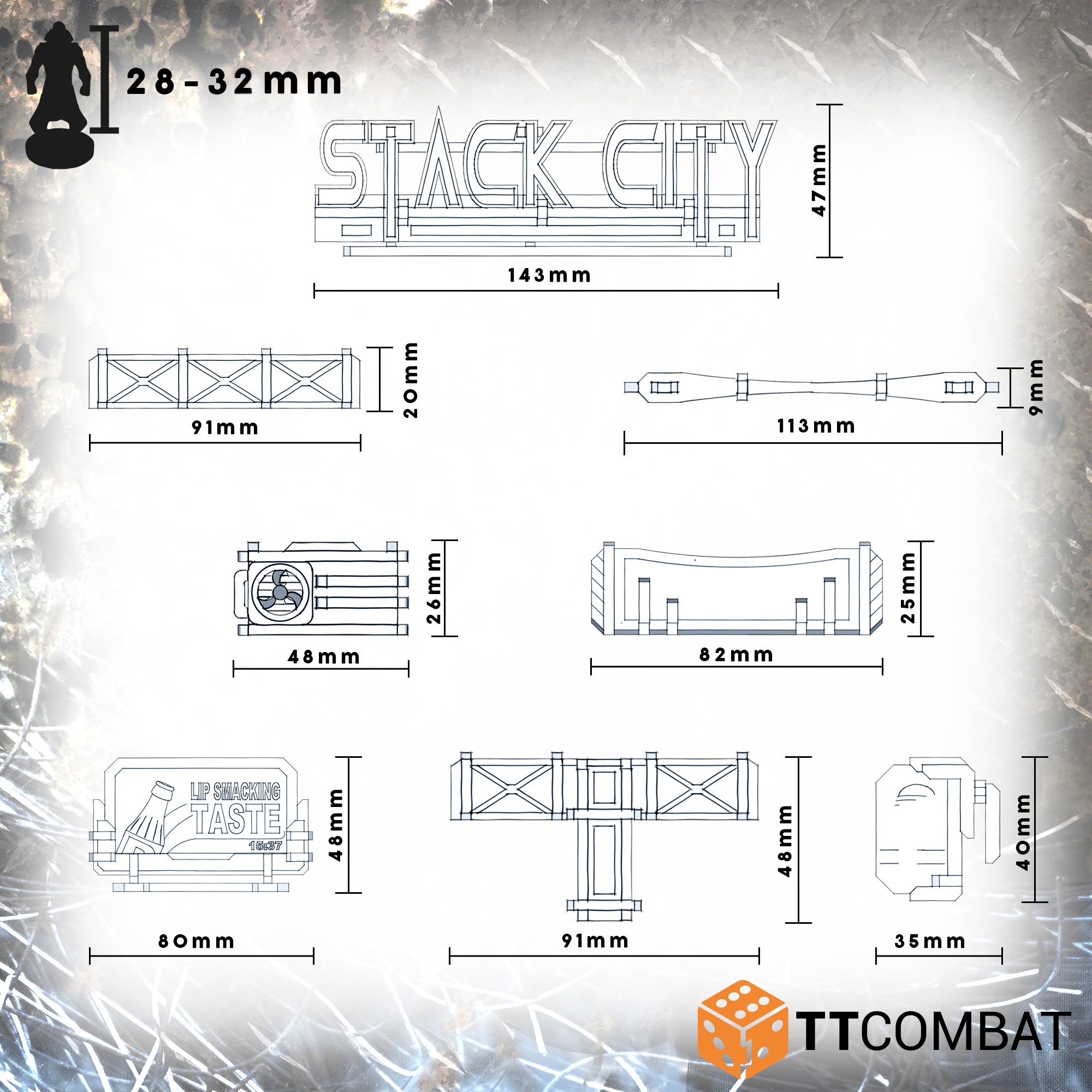 Stack City Accessories – TTCombat