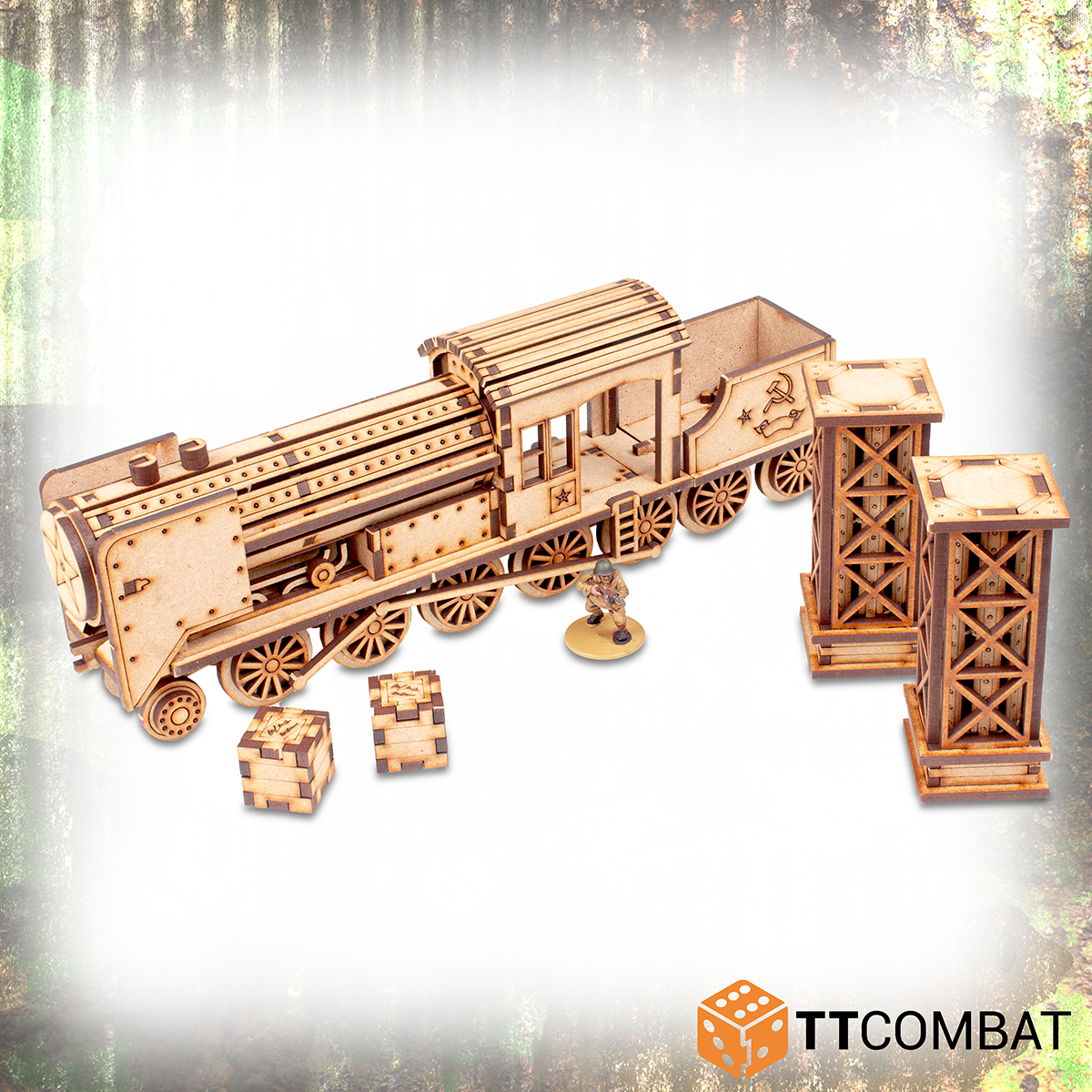 Red Star Railway Engine – TTCombat